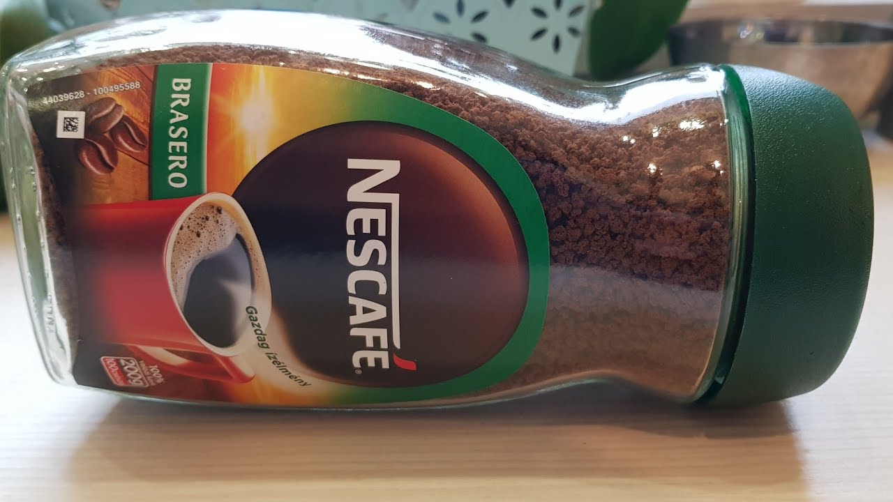 Nescafé Brasero Instant Coffee Unboxing 2020 - YouTube