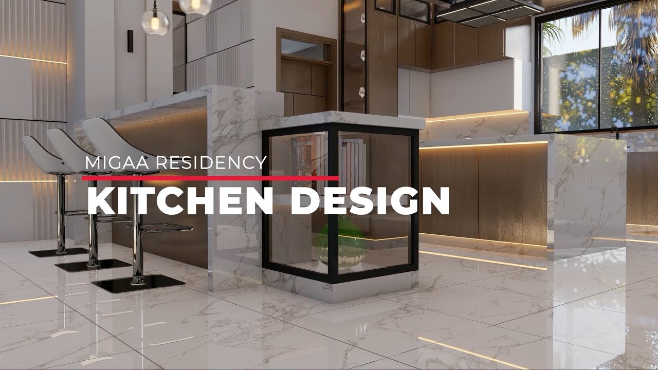 KITCHEN DESIGN - MIGAA GOLF COURSE RESIDENCY - YouTube