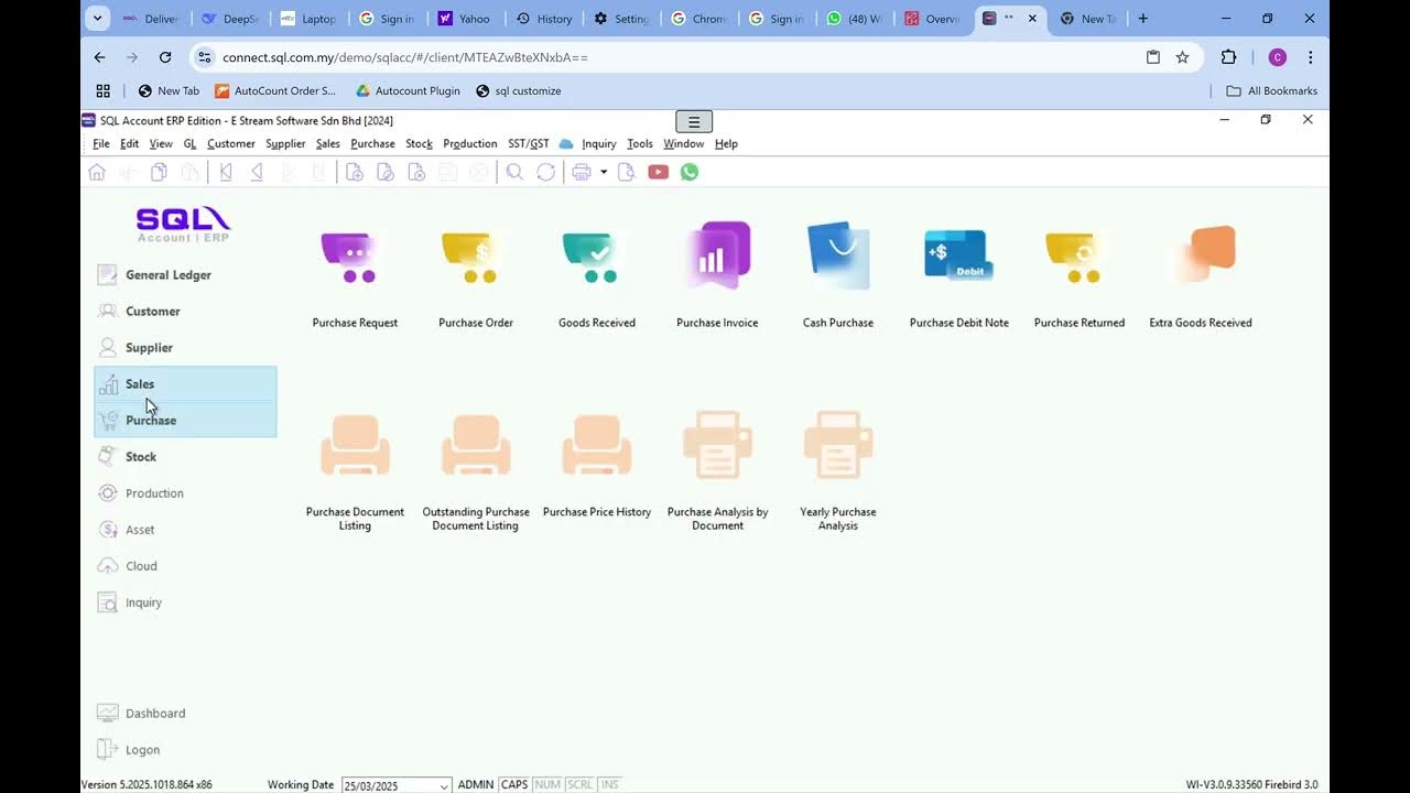 SQL ACCOUNTING (CHICKEN FEEDER) DEMO - YouTube