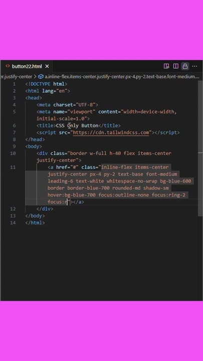 Animated Buttons Without Using Css Use Only Html Part 22 Html Coding Animatedbutton
