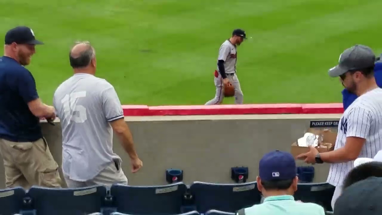Aaron Judge hits 55 i almost caught it vs Twins, Yankee Stadium 9/7/22 ...