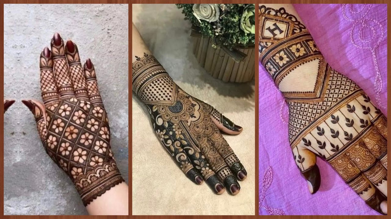 Mehandi Design ideas 💡 for girls |Mehandi design |Beautiful mehandi eid ...