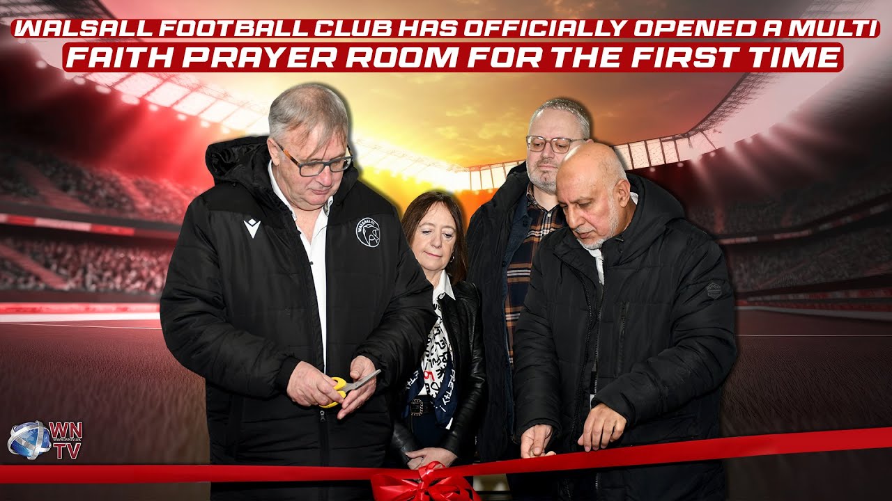 Walsall Football Club has officially opened a multi-faith prayer room ...