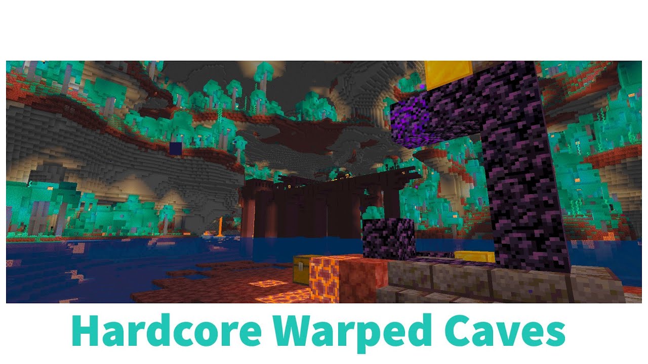 Minecraft Hardcore Warped Caves! Stream - YouTube