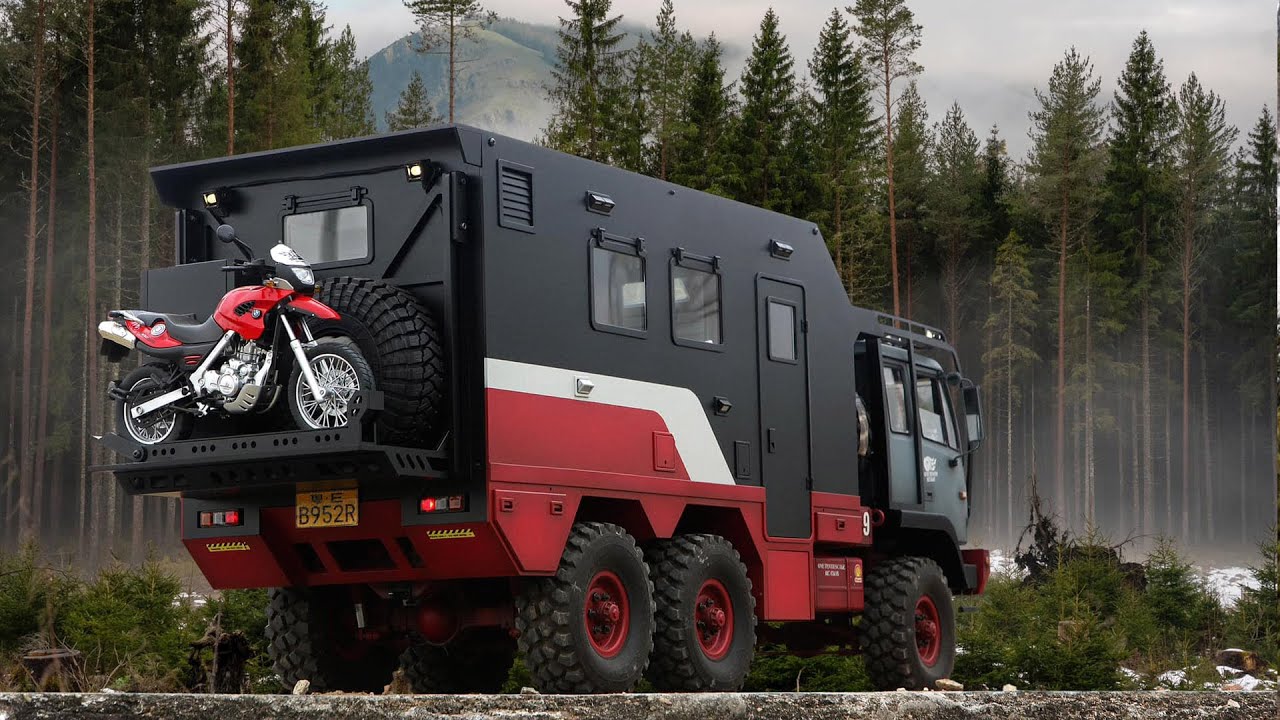 How to Made Overland Camper for CROSS RC FC6 M1083 | BUILD RC 6x6 - YouTube