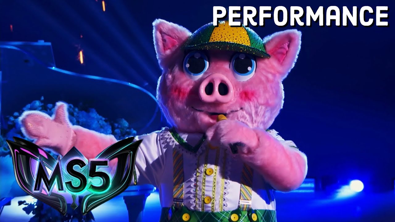 Piglet sings “Against All Odds” by Phil Collins | THE MASKED SINGER ...