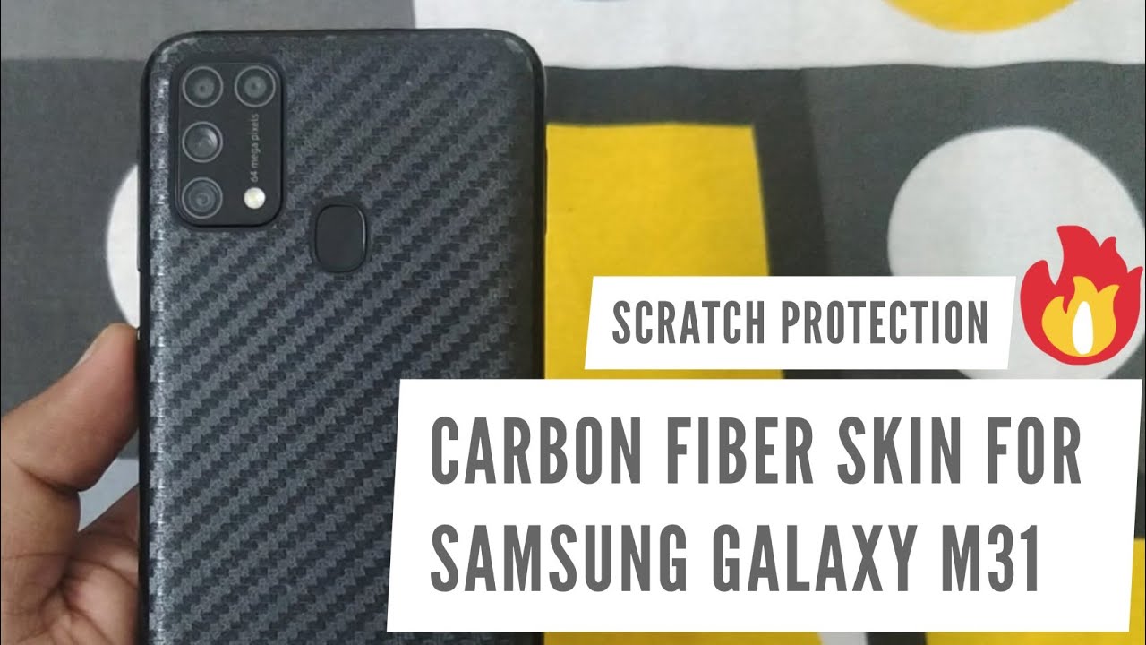 Best Back Skin For Samsung Mobile Phones | Carbon Fiber | Scratch ...