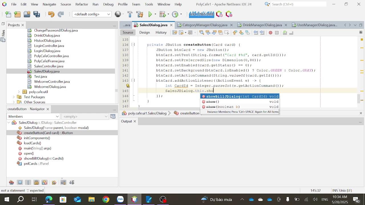 BROADCAST PHÁT SÓNG TRỰC TIẾP MÔN DỰ ÁN MẪU JAVA LAB 6 PHẦN I - YouTube