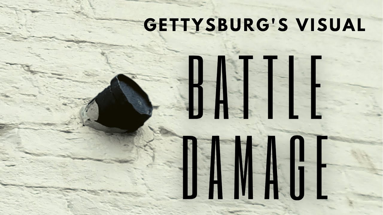 Gettysburg Visual Battle Damage: Artillery Shells Near the Brickyard ...