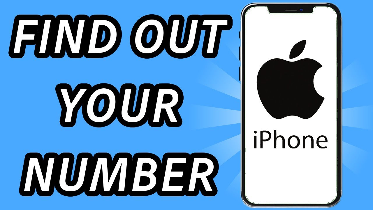 How to find out what your phone number is on iPhone (FULL GUIDE) - YouTube