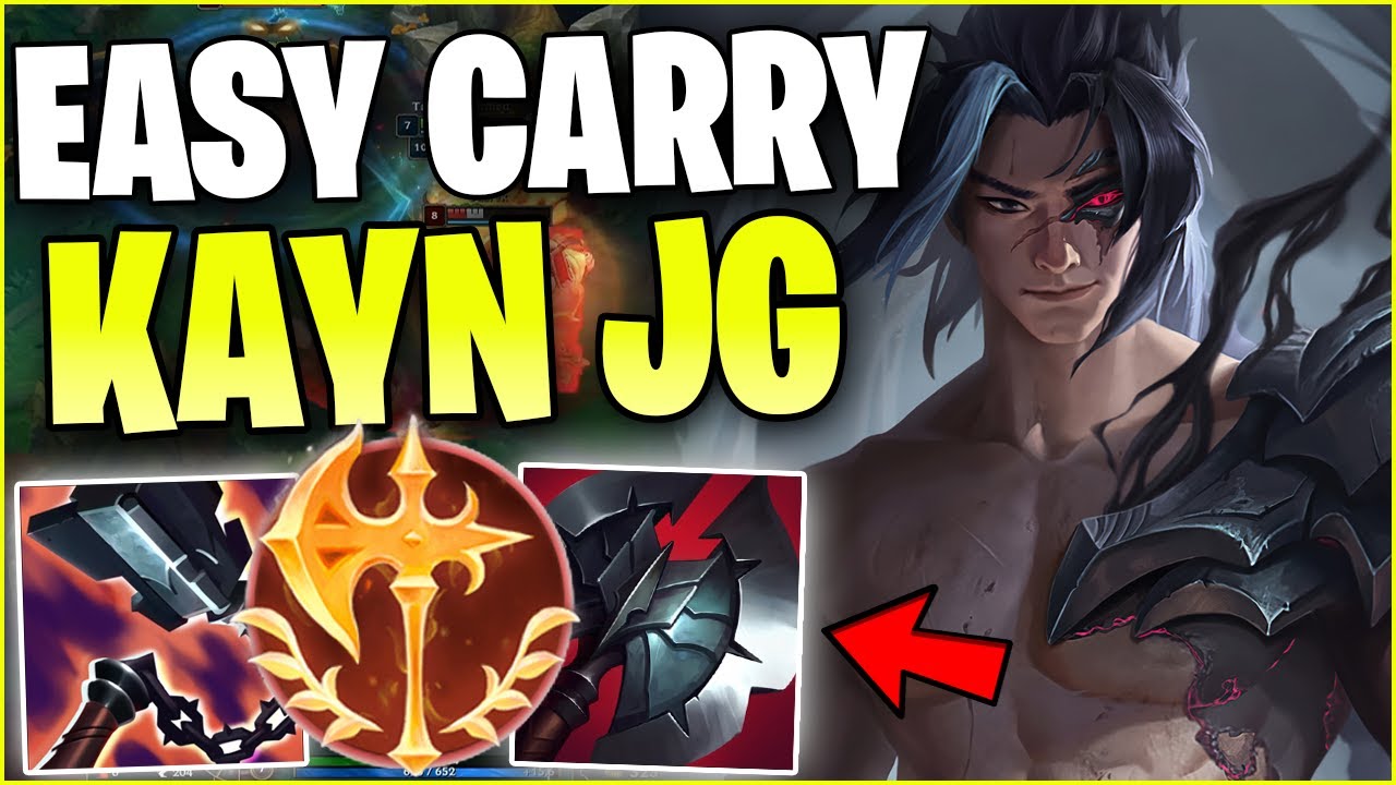 POSTAJEM JUNGLE MAIN USKORO ?! EASY CARRY KAYN JG - YouTube