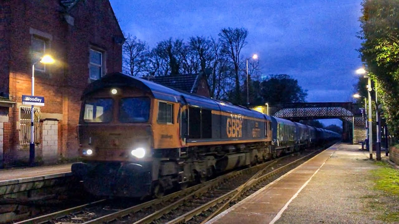 GBRf Class 66’s 66704 66777 66799 66773 On 6H47 6Z38 6M38 6G89 ...
