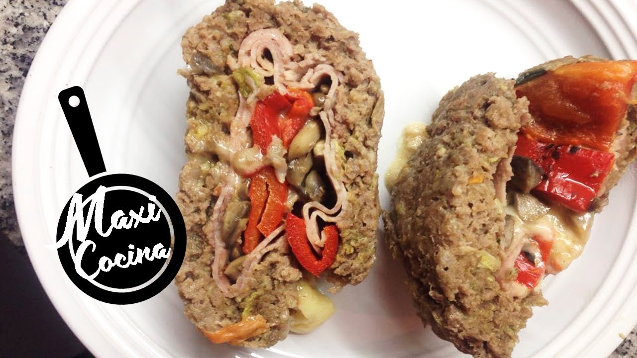 CARNE RELLENA AL HORNO | Receta Facil | Cocina Casera - YouTube