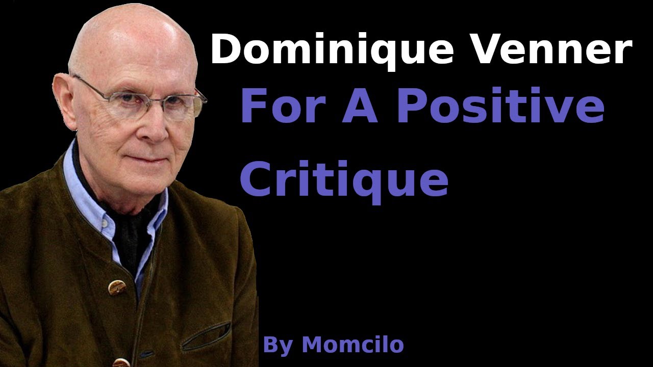 Dominique Venner - For a Positive Critique | Nationalist Guide to ...