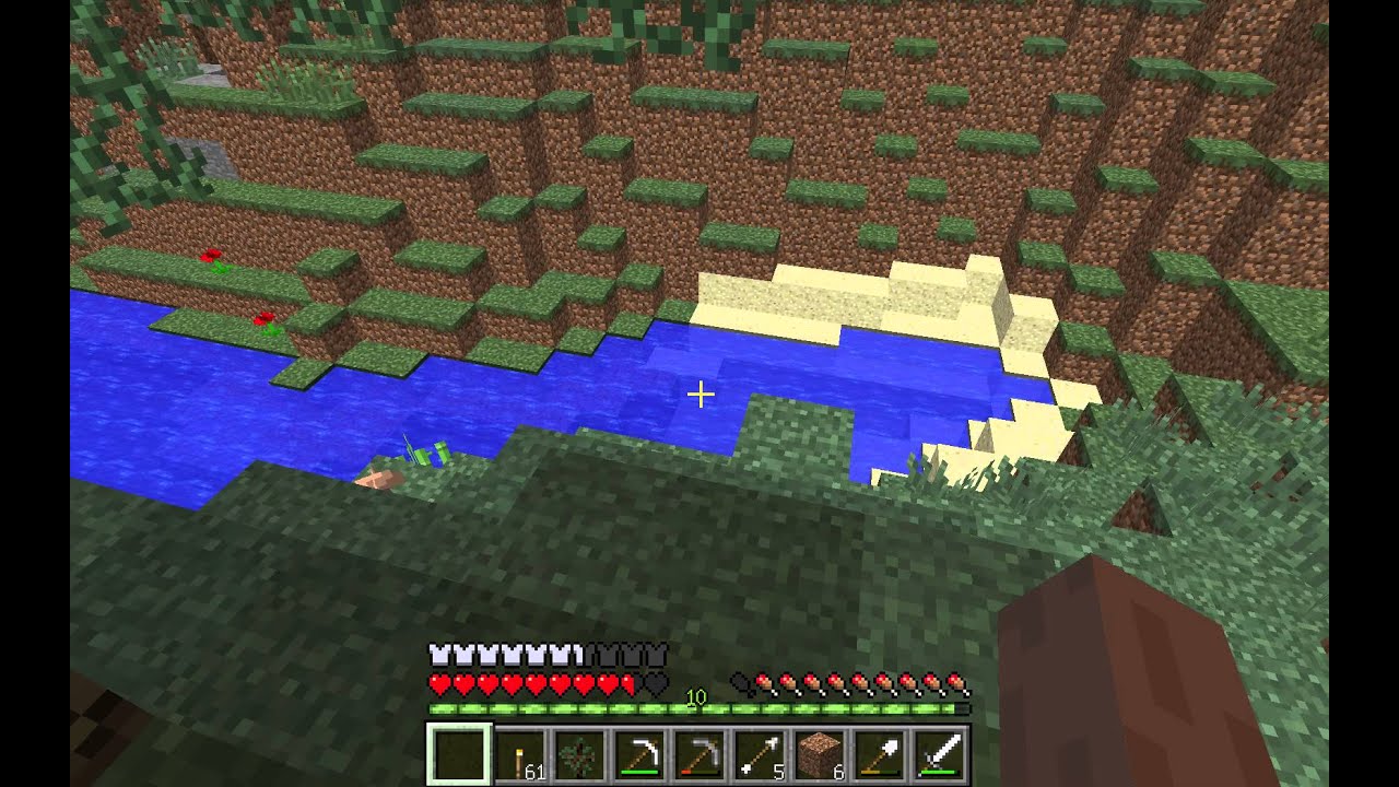 Minecraft サバイバールpart8 ごはんはどこだ？ - YouTube