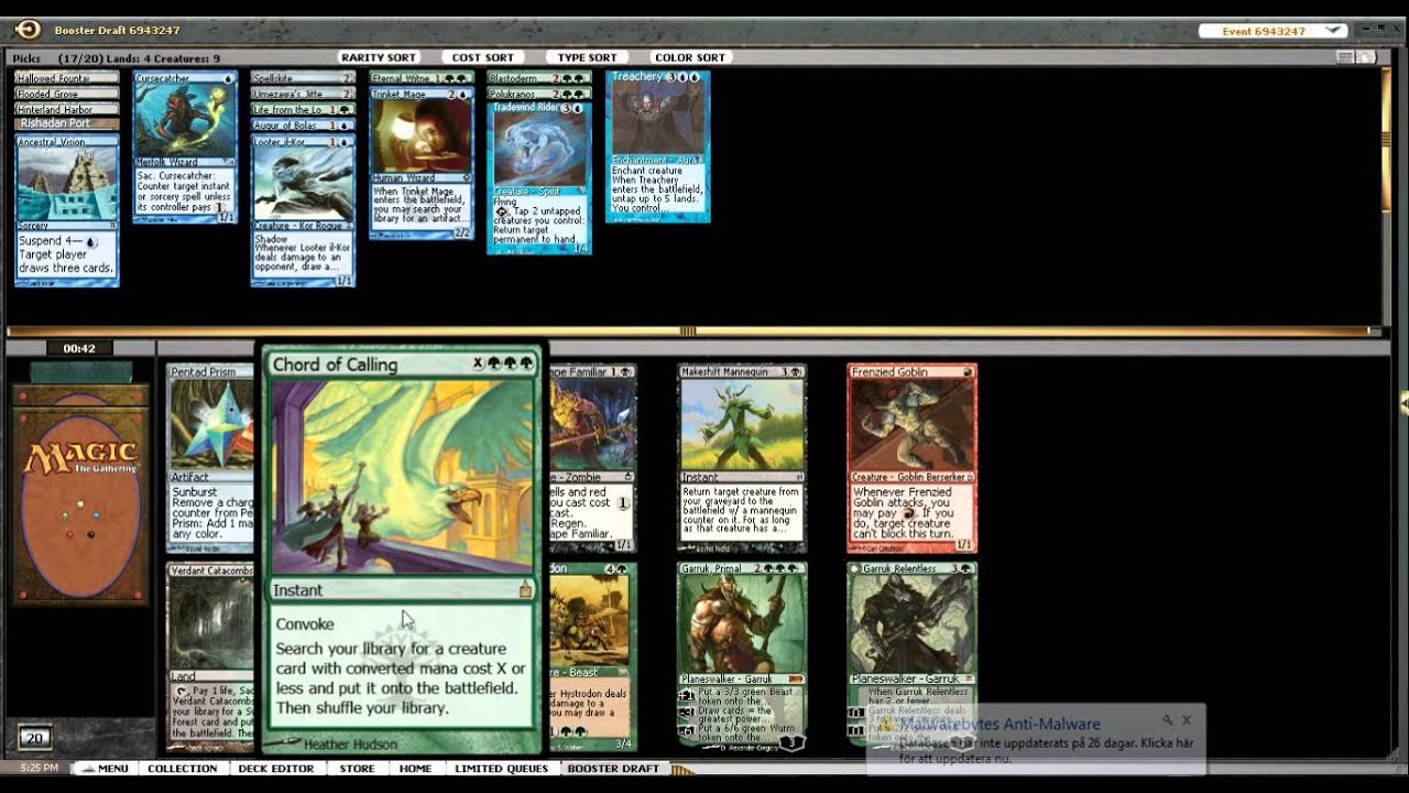 Cube Draft #1 - Drafting - YouTube