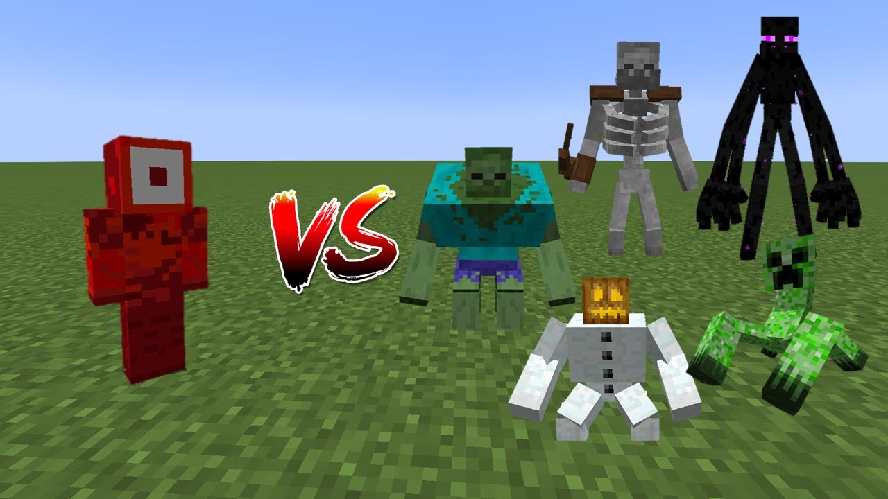 The Oracle Vs Mutant Monsters - Minecraft Mob Battle - YouTube