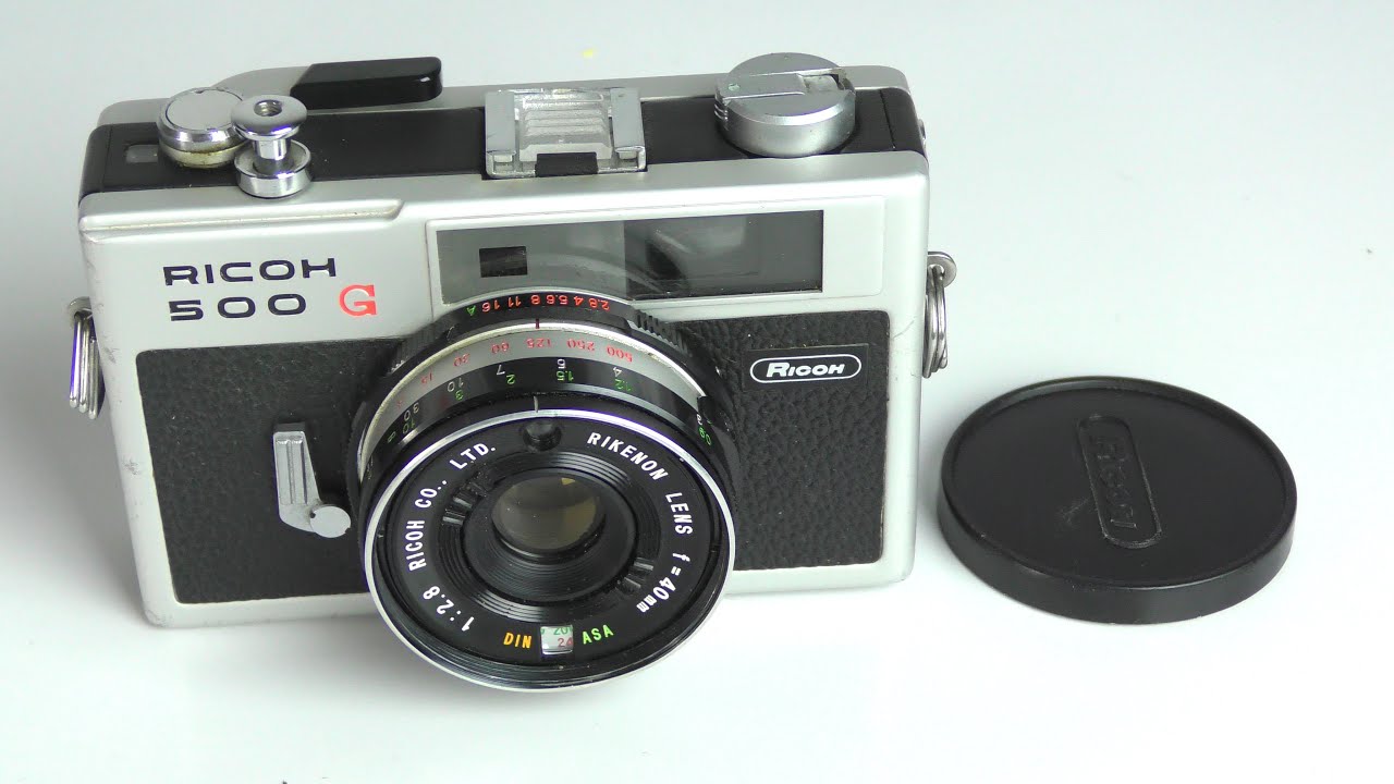 FOTOCAMERA RICOH 500 G - YouTube