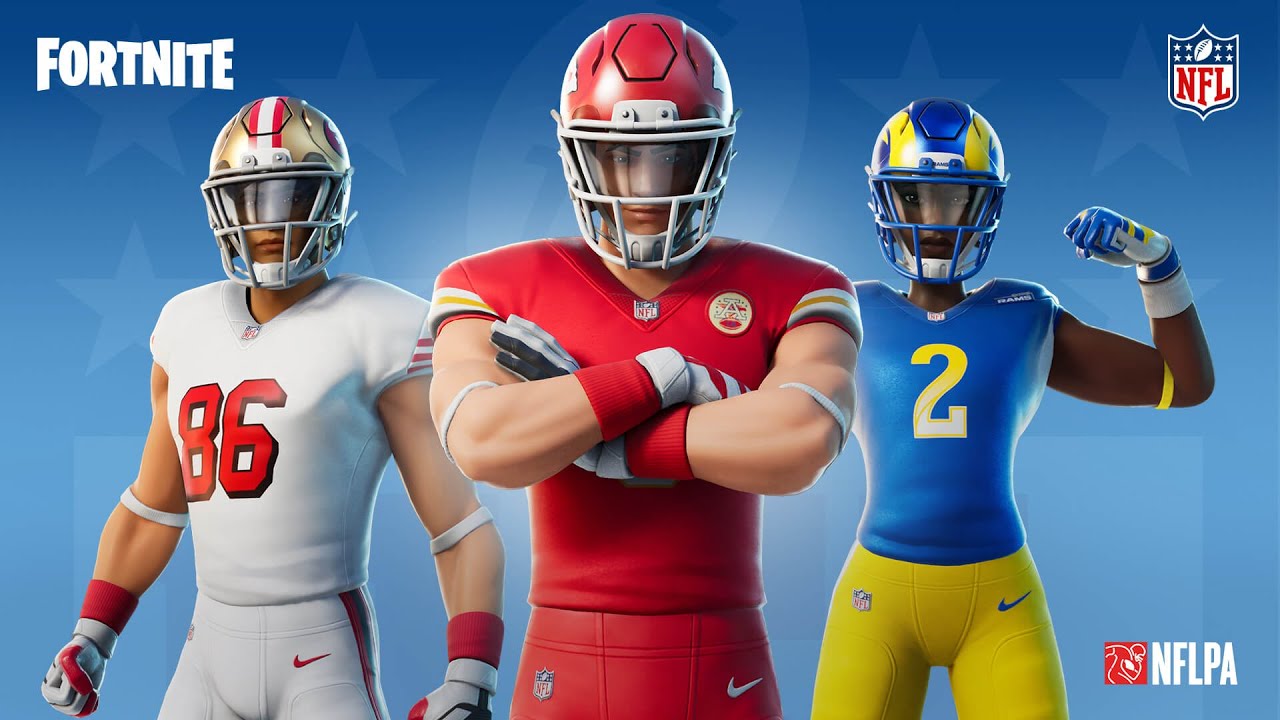 The NFL skins are back. (Fortnite item shop) - YouTube