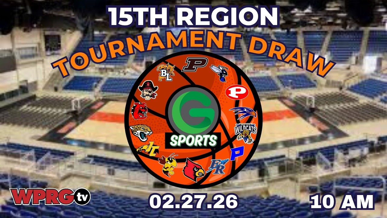 15th Region Tournament Draw LIVE on WPRGtv (02.27.26) - YouTube