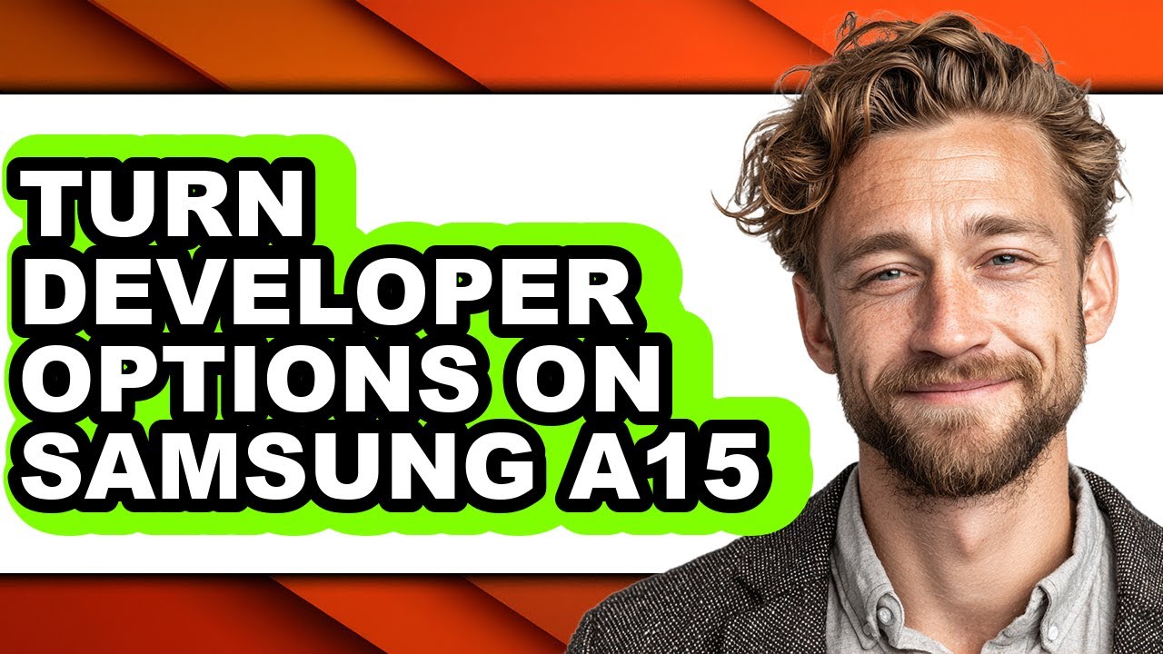 How to Turn Developer Options on Samsung A15 - Full Guide - YouTube