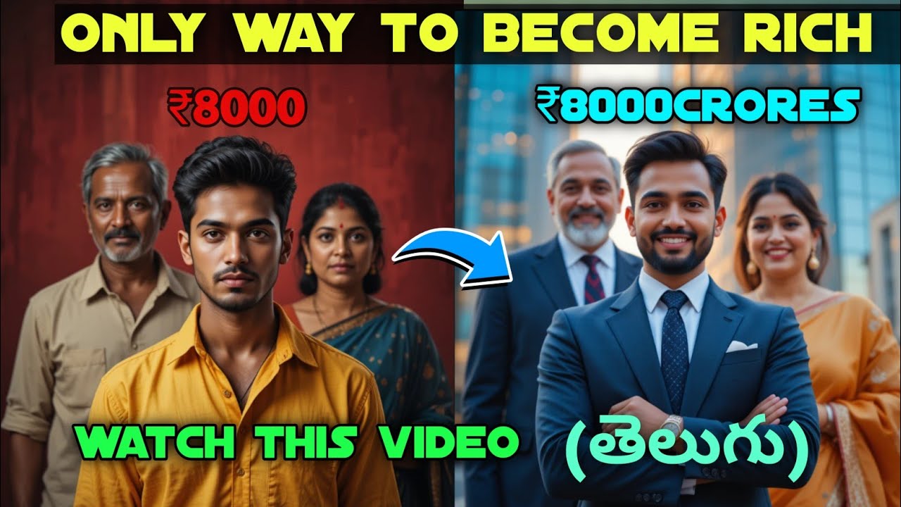 The ONLY Way to Become Rich in India | Middle Class to Millionaire ...