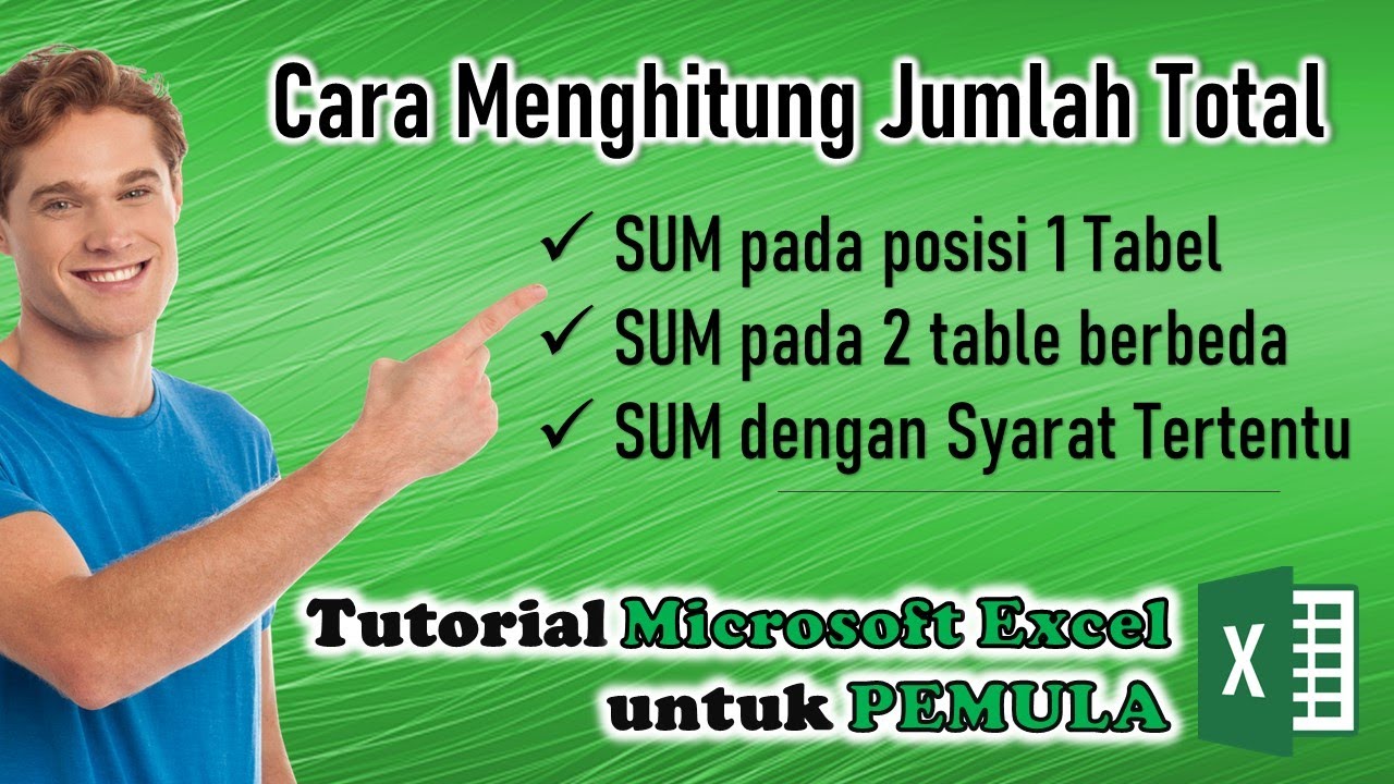 Cara Menggunakan Rumus SUM di Excel - YouTube