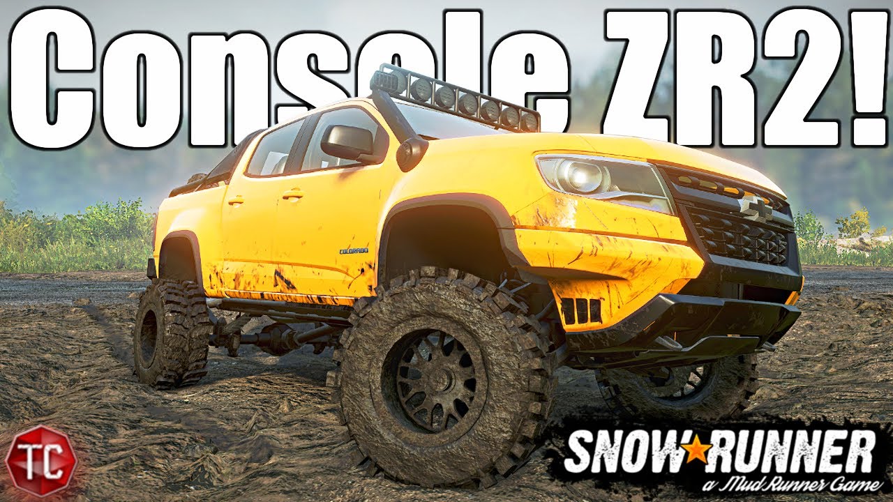 SnowRunner: NEW Chevy Colorado ZR2! (CONSOLE FRIENDLY!!) - YouTube