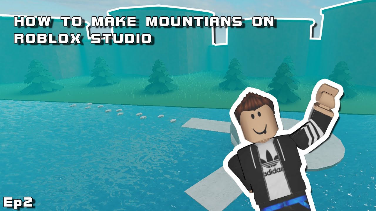How To Make Beautiful Terrain In Roblox Studio! - Ep2 Lets Make A Game ...