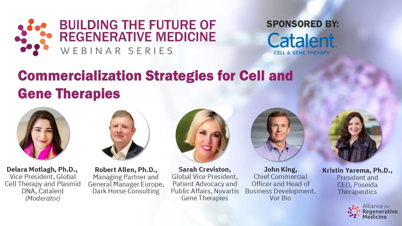 Commercialization Strategies for Cell and Gene Therapies - YouTube