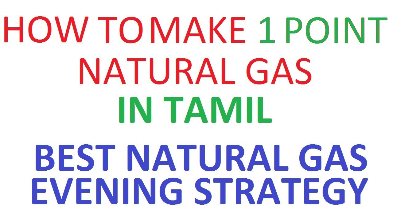 How To Make 1 Point Daily in Natural Gas? | Natural Gas 1 Point Trading ...