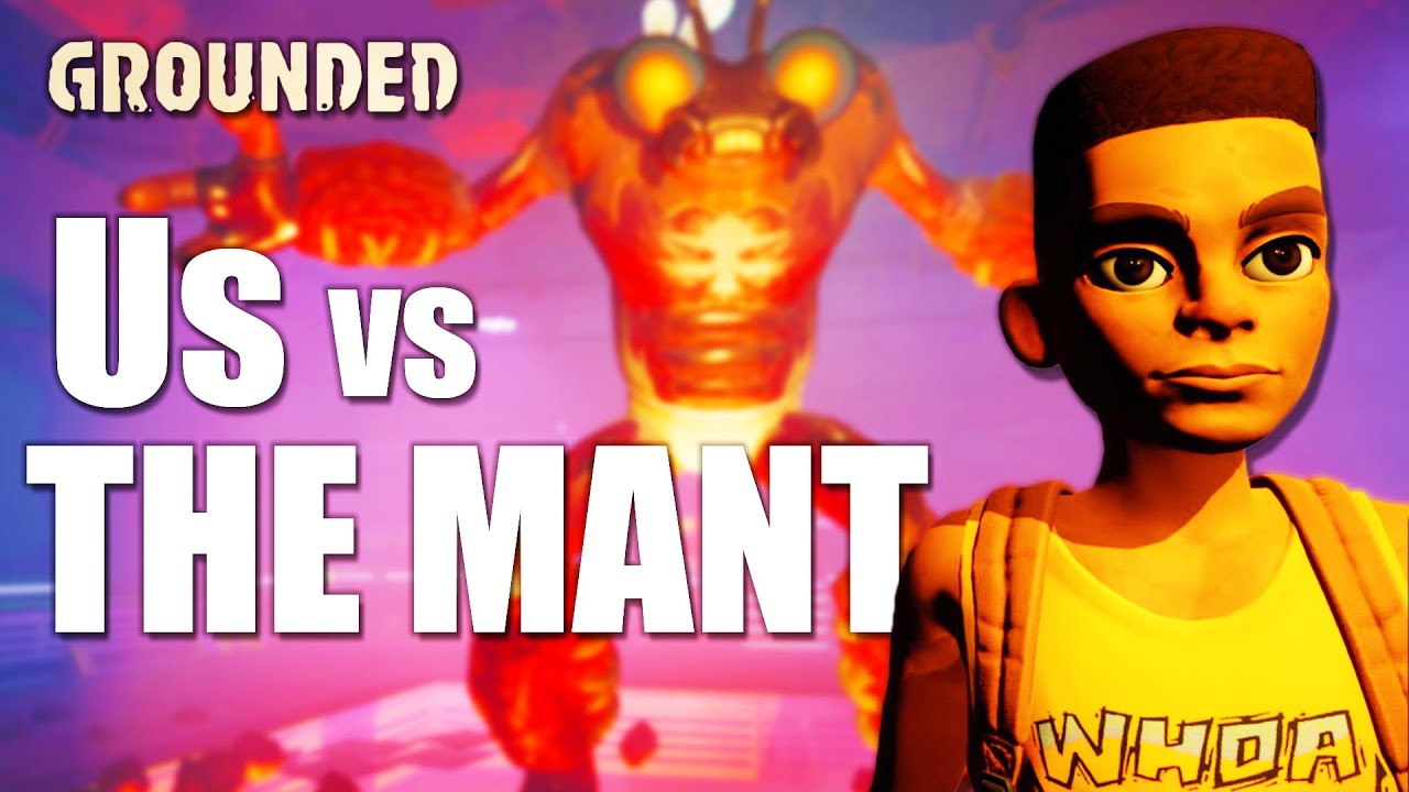 Grounded Duo Mant Boss Fight Challenge Gameplay - YouTube