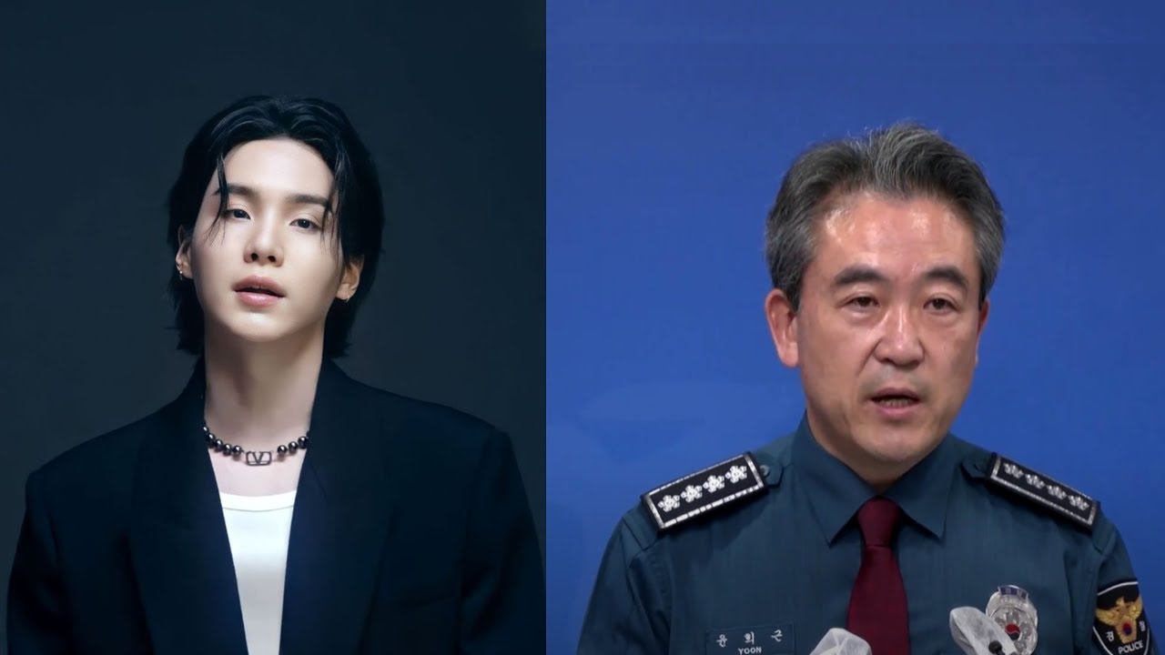 POLICE CHIEF ISSUES WARNING TO BTS Suga! - YouTube