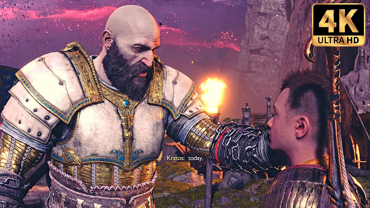 God of War Ragnarök | Kratos's lesson for Atreus during Ragnarok :"Open ...