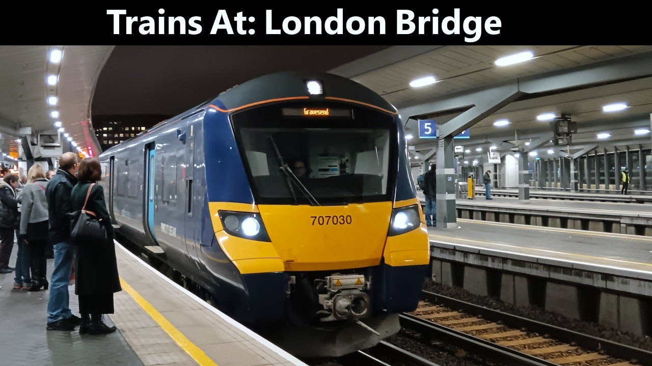 Trains At: London Bridge (Southeastern/Thameslink Side) 30/11/2024 ...