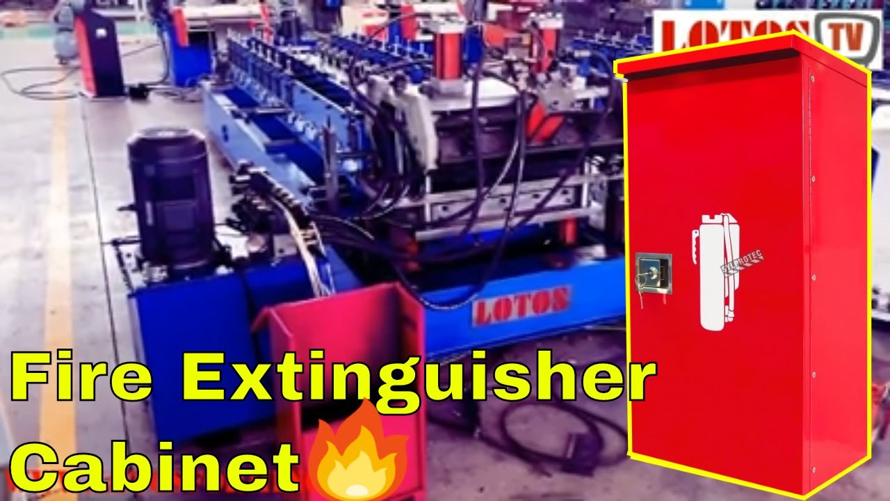 【Fire Extinguisher Cabinet Production Line 】: Outdoor fire extinguisher ...