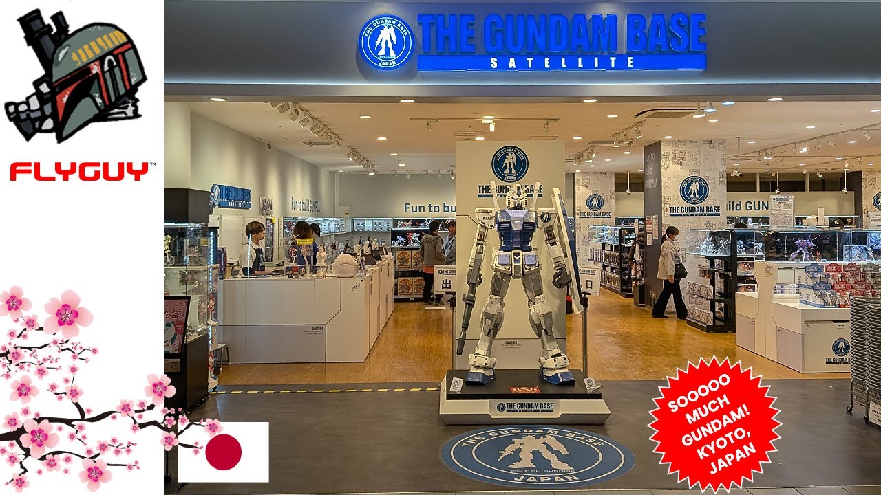 Inside Japan's BIGGEST Gundam Paradise in Kyoto. The Gundam Base ...