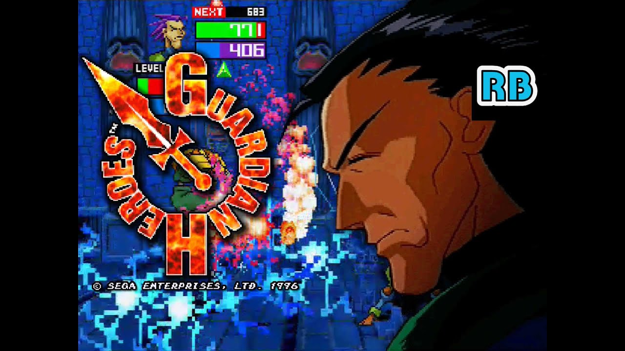 1996 [60fps] SS Guardian Heroes Ginjirou Hard ALL - YouTube