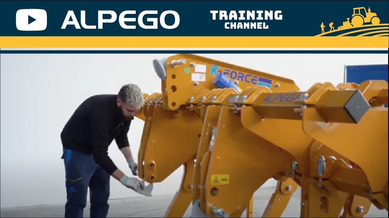 Machine assembly | Subsoiler ALPEGO CraKer K-FORCE - YouTube