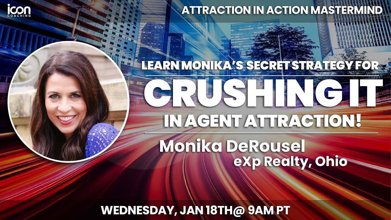 Monika DeRousel - CRUSHING IT in Agent Attraction! - YouTube