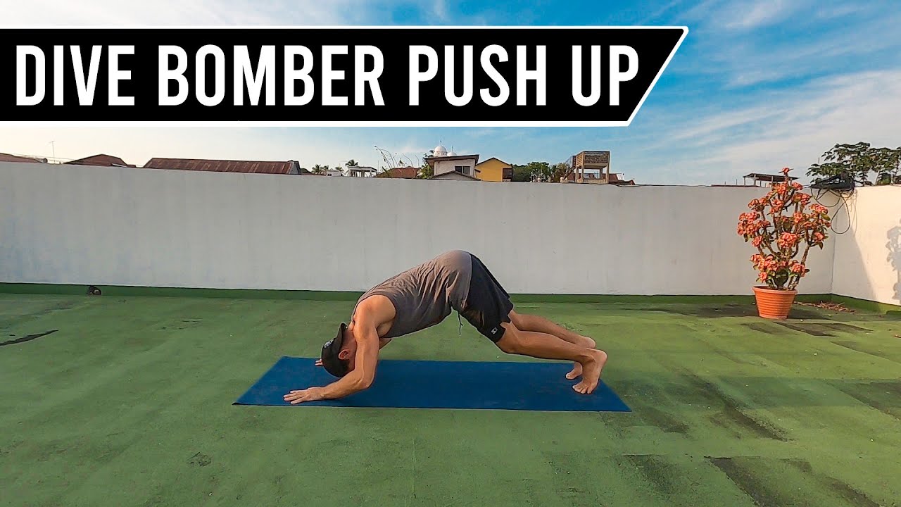 Diver Bomber Push Up - (Back) Body Weight Exercise Tutorials - YouTube