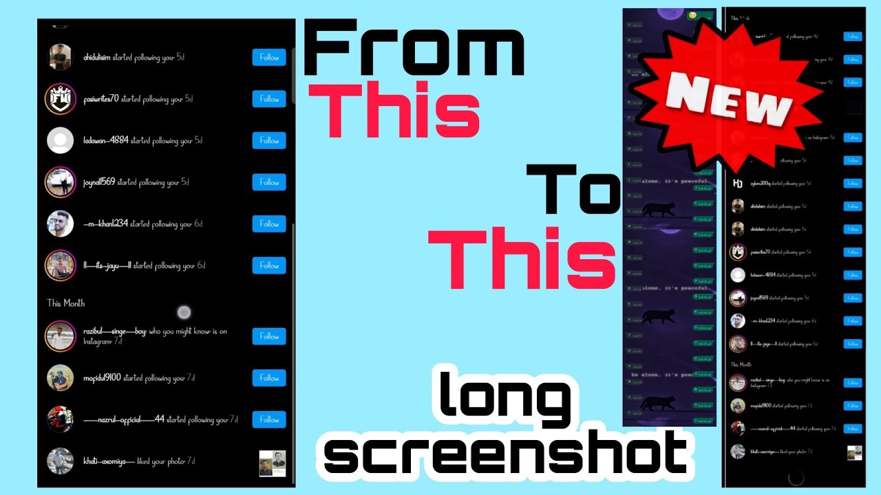 How to take long scrolling screenshot on any Android mobile | long ...