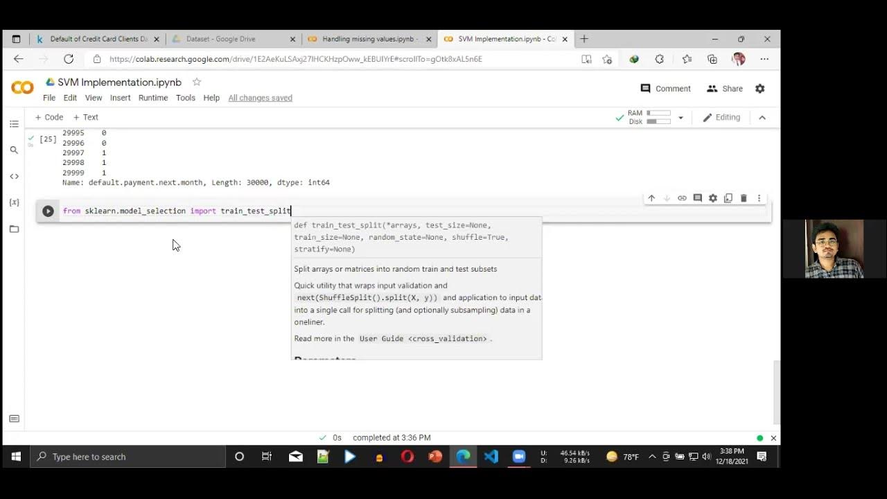 SVM Algorithm Implementation Using Colab || Machine Learning || Data Mining Bangla || School of ...
