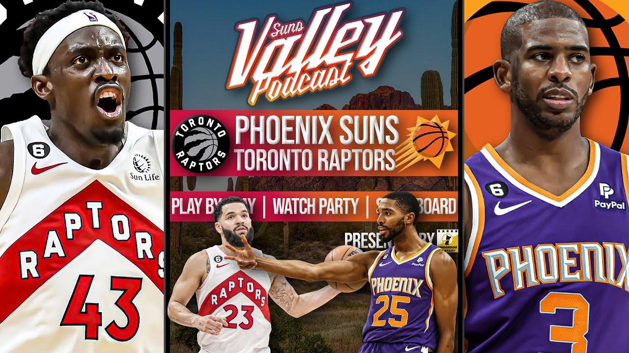 Toronto Raptors vs Phoenix Suns | LIVE Reaction | Scoreboard | Play By ...