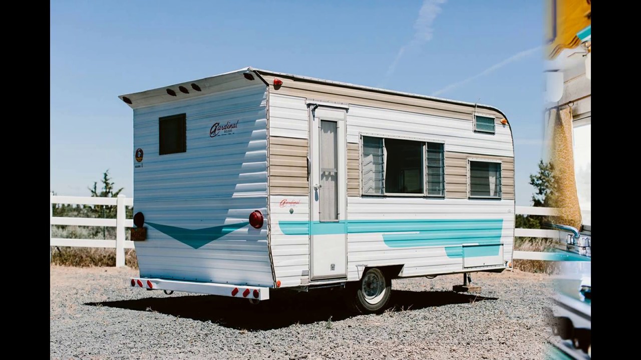 1968 Cardinal Deluxe 16' Travel Trailer - YouTube