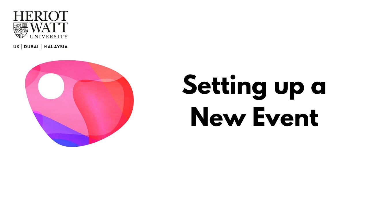 Setting Up a New Event | HWU Glean Tutorials - YouTube