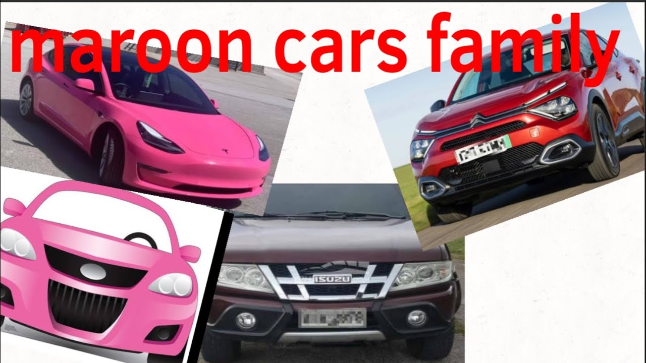 Maroon cars Family intro - YouTube