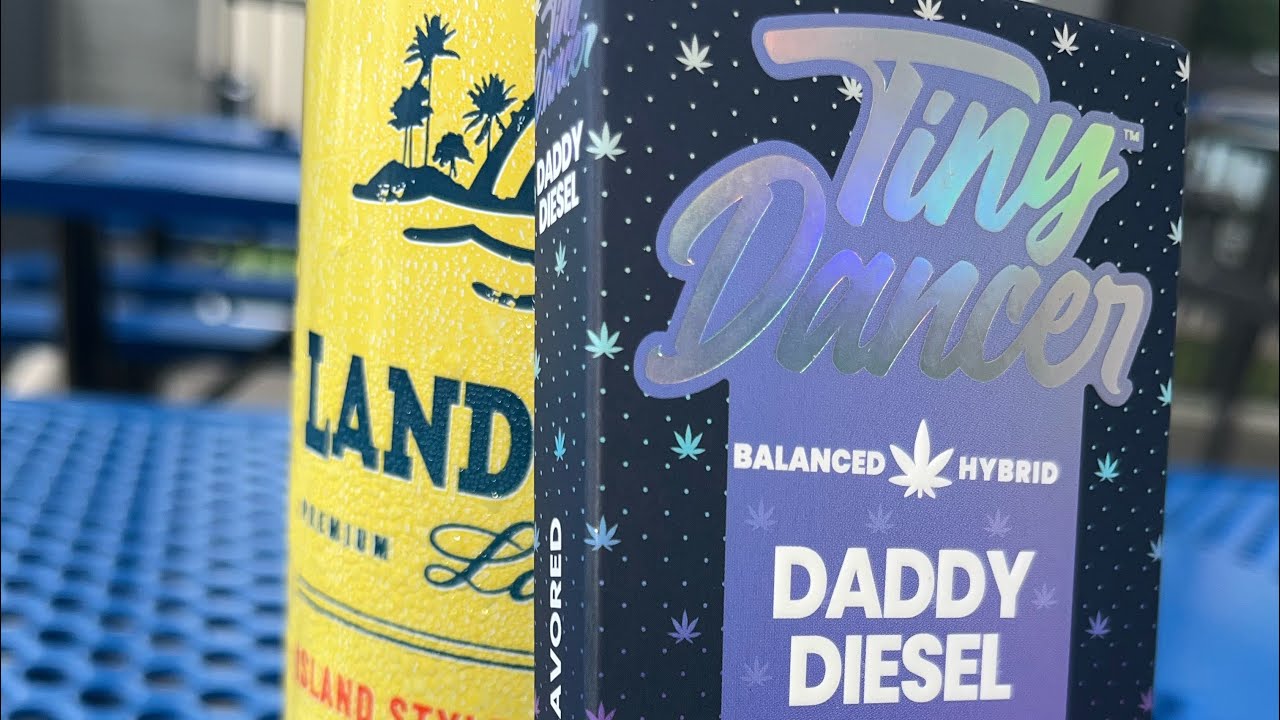 Tiny Dancer Entourage Blend 2g THC Disposable (Daddy Diesel) Review ...