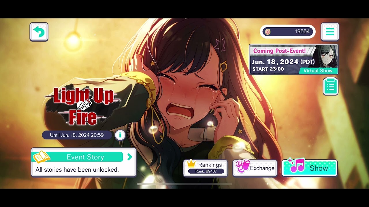 Project Sekai - Light Up the Fire - Event Page - YouTube