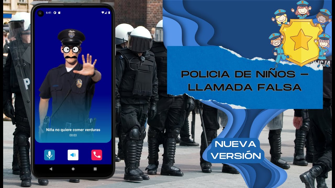Policía de niños Llamada falsa - YouTube